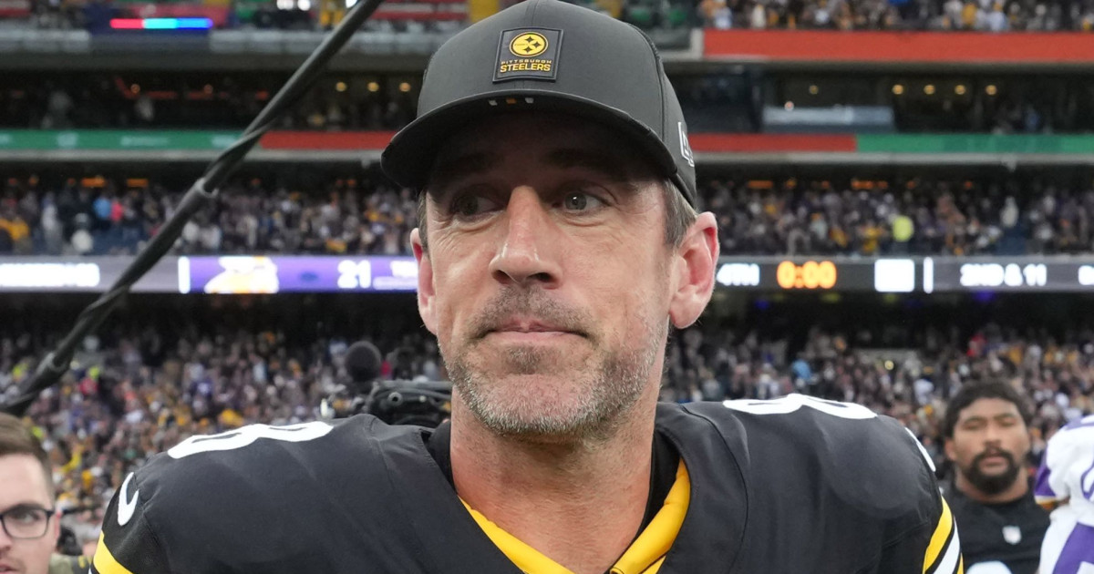 Steelers Receive Exciting Aaron Rodgers News Ahead of Ravens Game ...