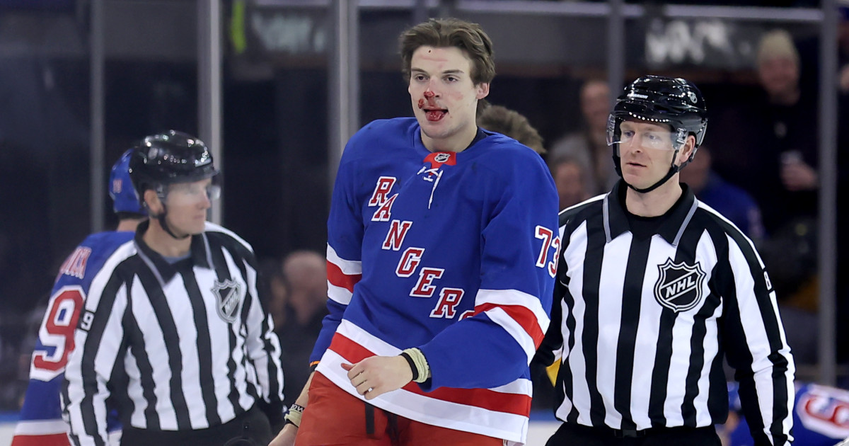 Rangers Coach Announces Injury Update After Matt Rempe's Fight with ...