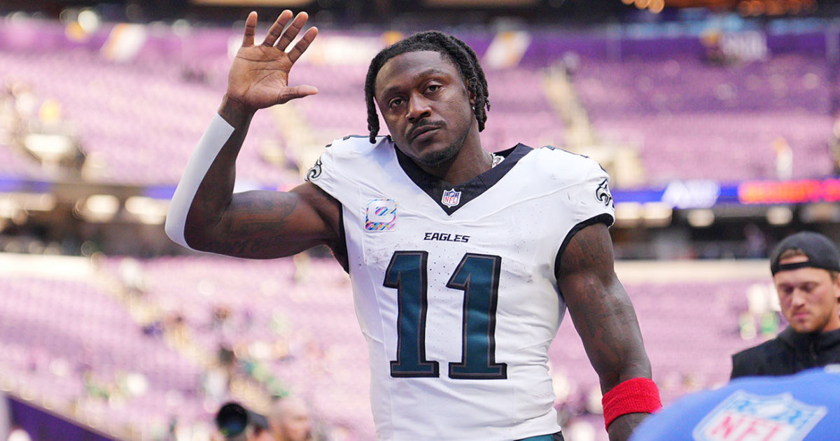 Eagles Share A.J. Brown Trade Decision on Thursday - Athlon Sports