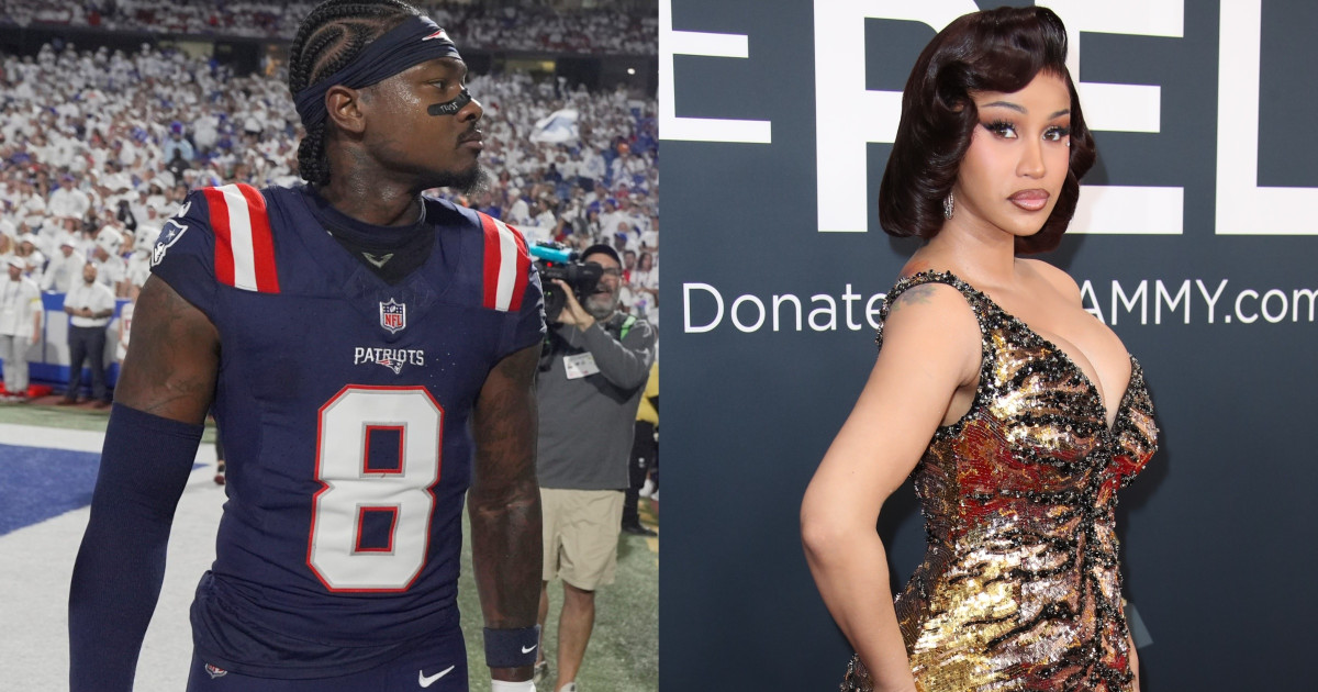 Patriots WR Stefon Diggs' Heartwarming Gesture For Girlfriend Cardi B ...