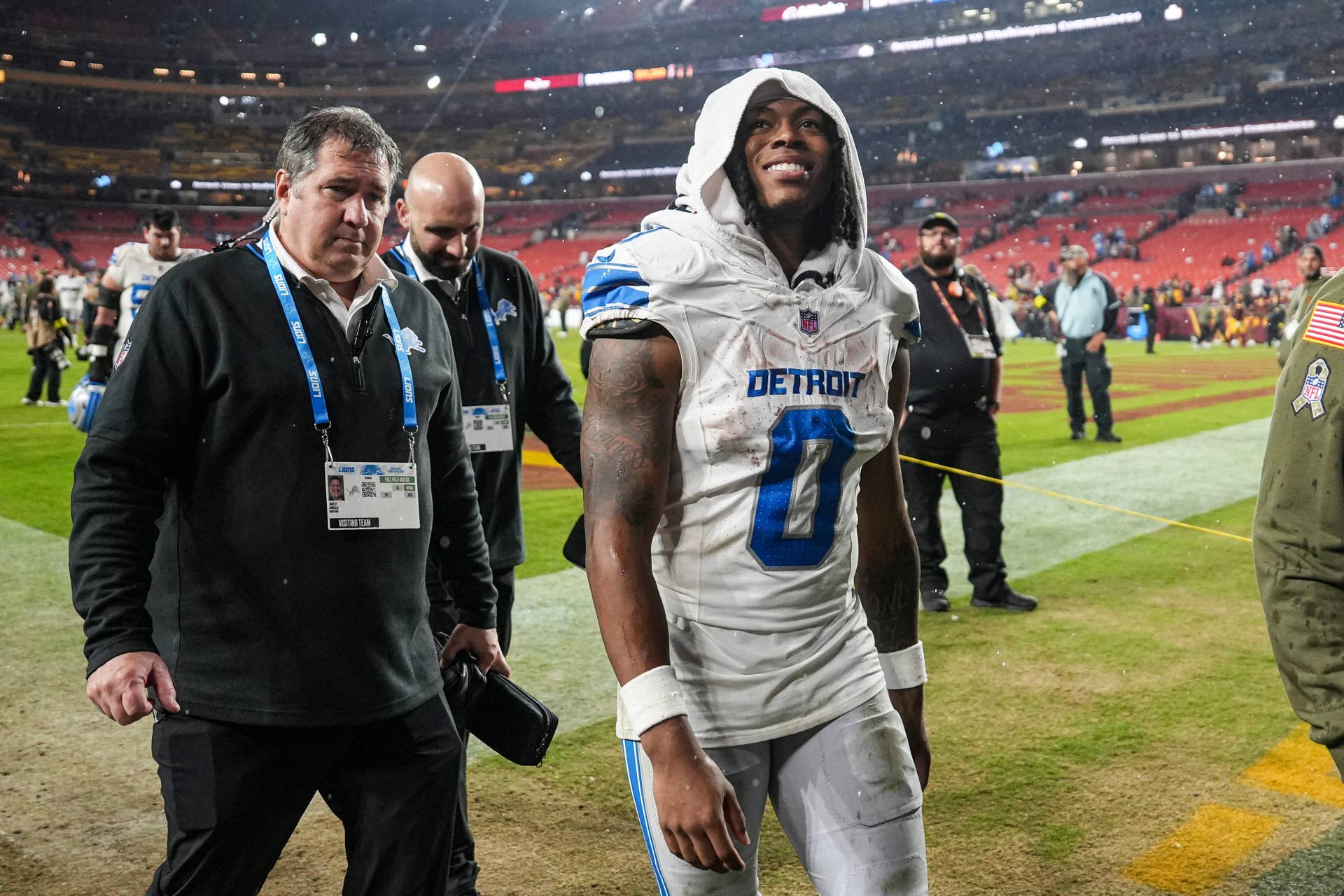 Jahmyr Gibbs Joins Barry Sanders, 4 NFL Legends With Historic ...
