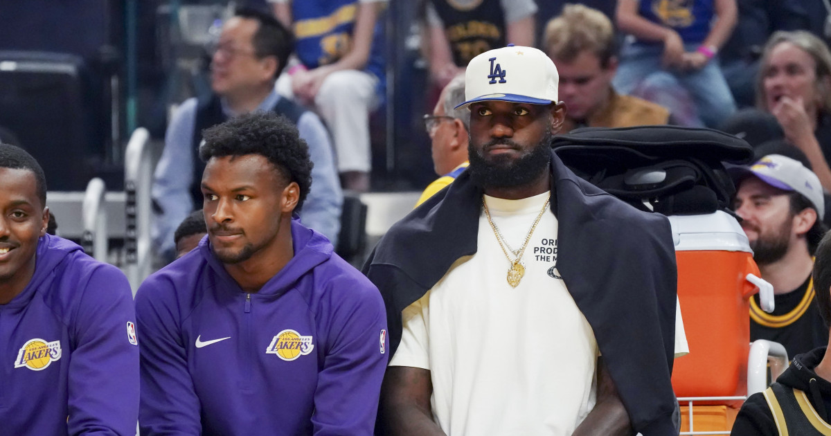 LeBron James Wants Bronny to ‘Walk Through Fire’ - Athlon Sports