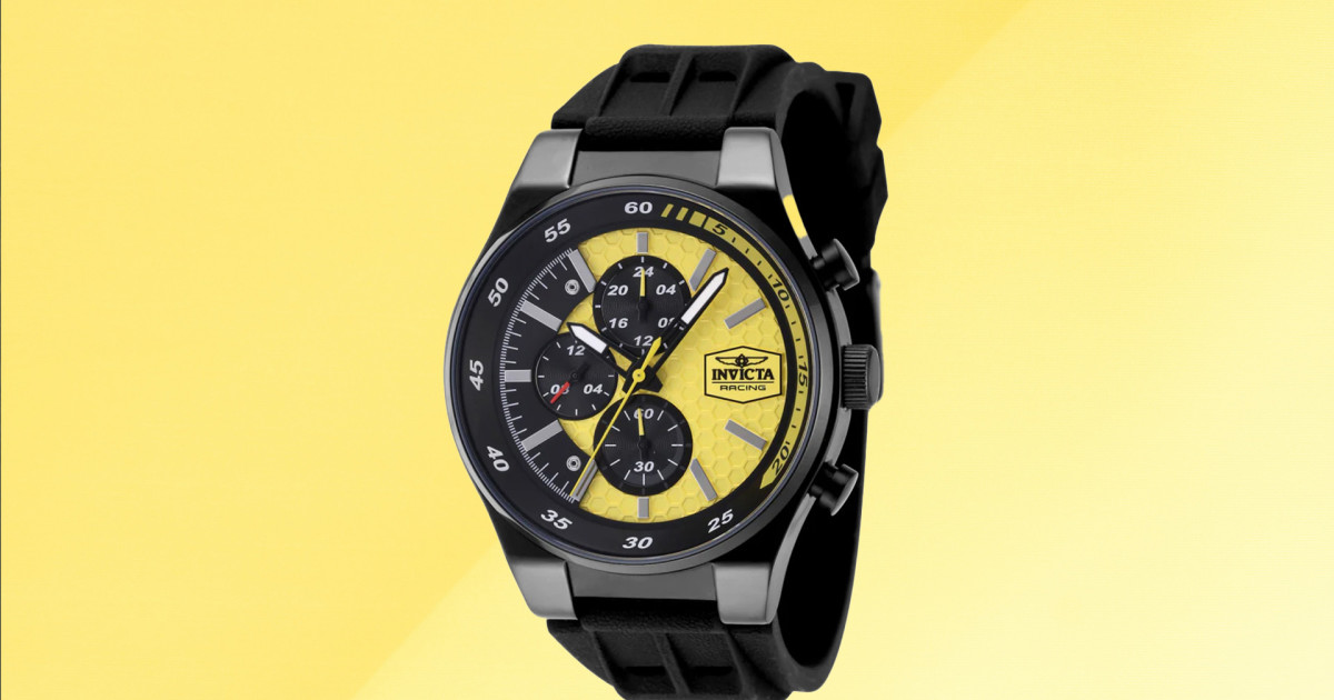 Invicta’s Colorful Racing Watch Is 82% Off - Athlon Sports