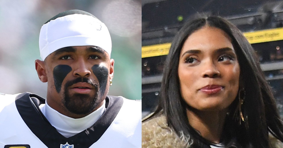 Jalen Hurts' Private Message from Wife Bry Burrows Revealed - Athlon Sports