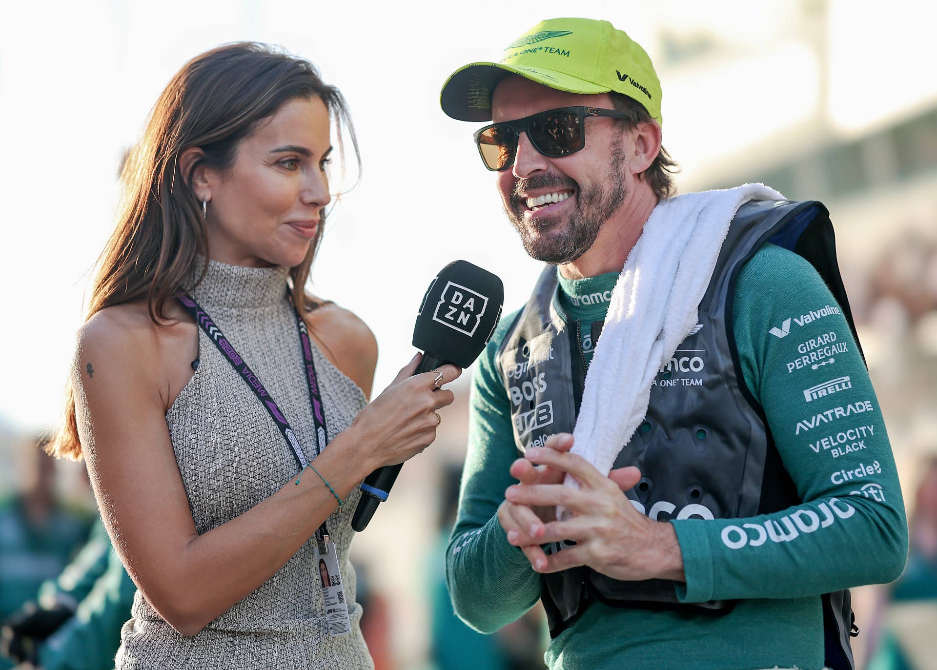 Fernando Alonso and Girlfriend Stun F1 With Personal Announcement ...