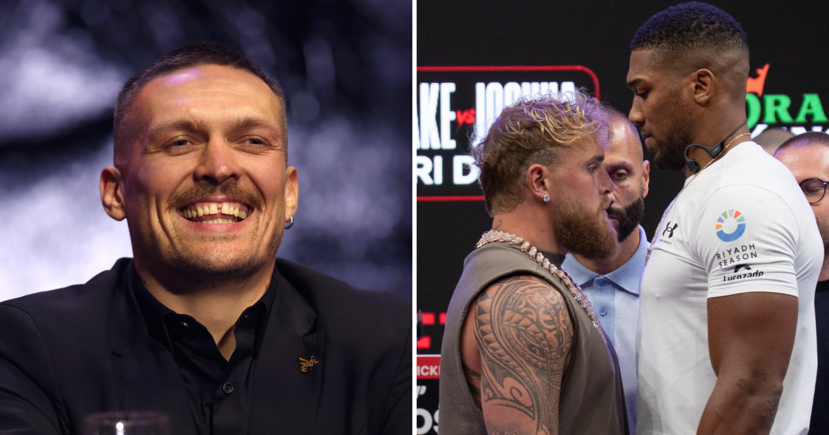 Oleksandr Usyk Issues Blunt Warning Ahead of Jake Paul–Anthony Joshua ...