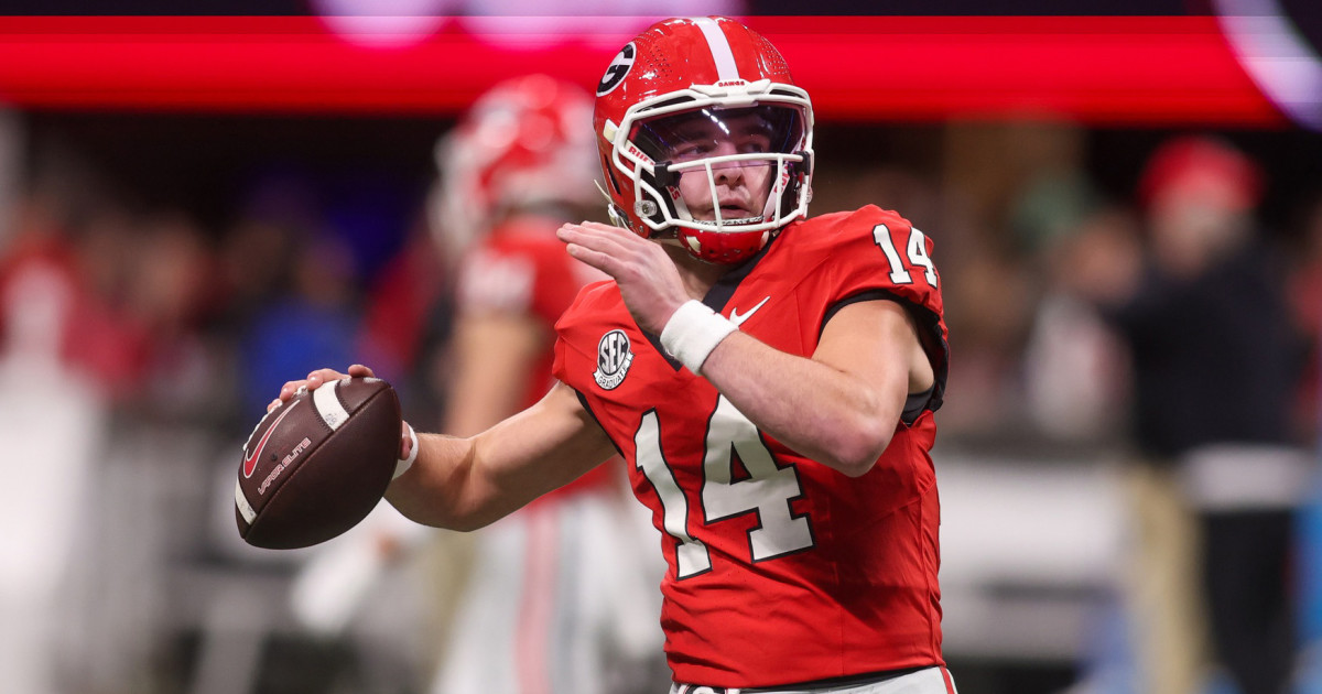 Georgia QB Gunner Stockton's NFL Draft Stock Is Lower Than You Think ...