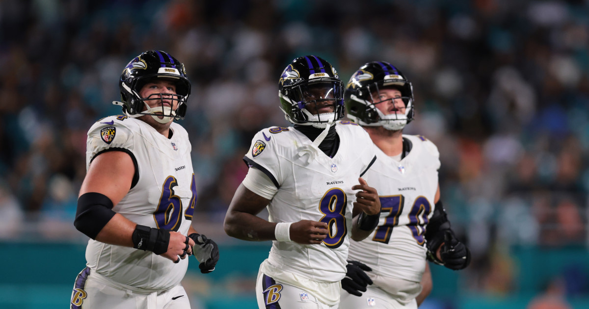 Ravens’ John Harbaugh Shares Offensive Line Update Before Steelers Game ...