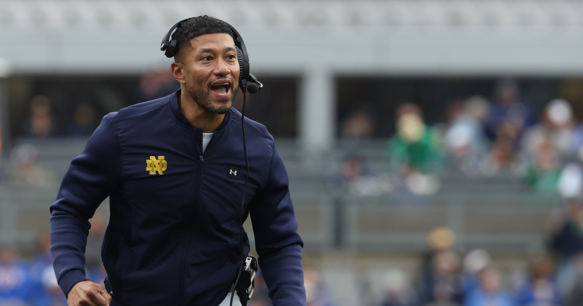 Notre Dame's Marcus Freeman 'Upset' With CFP Rankings Decision - Athlon ...