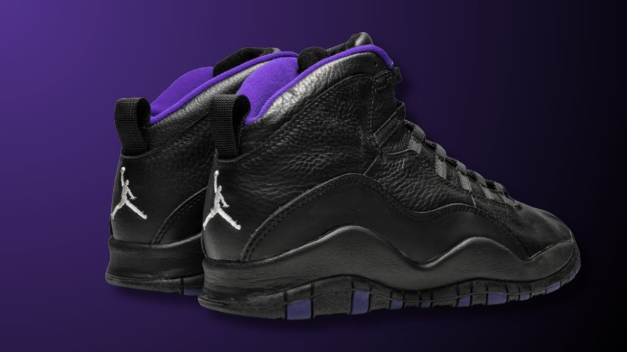 Air Jordan 10 ‘Sacramento’: Black Leather, Purple Guts — 2026 Release ...