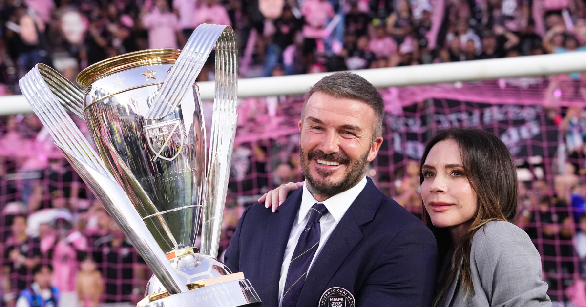Wife Victoria Perfectly Sums Up David Beckham & Inter Miami's MLS Cup Success - Athlon Sports