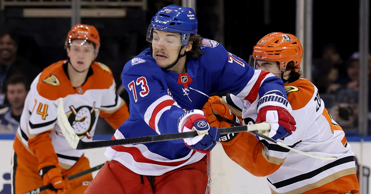 Rangers’ Matt Rempe Breaks Silence on Thumb Injury After Ducks Game ...
