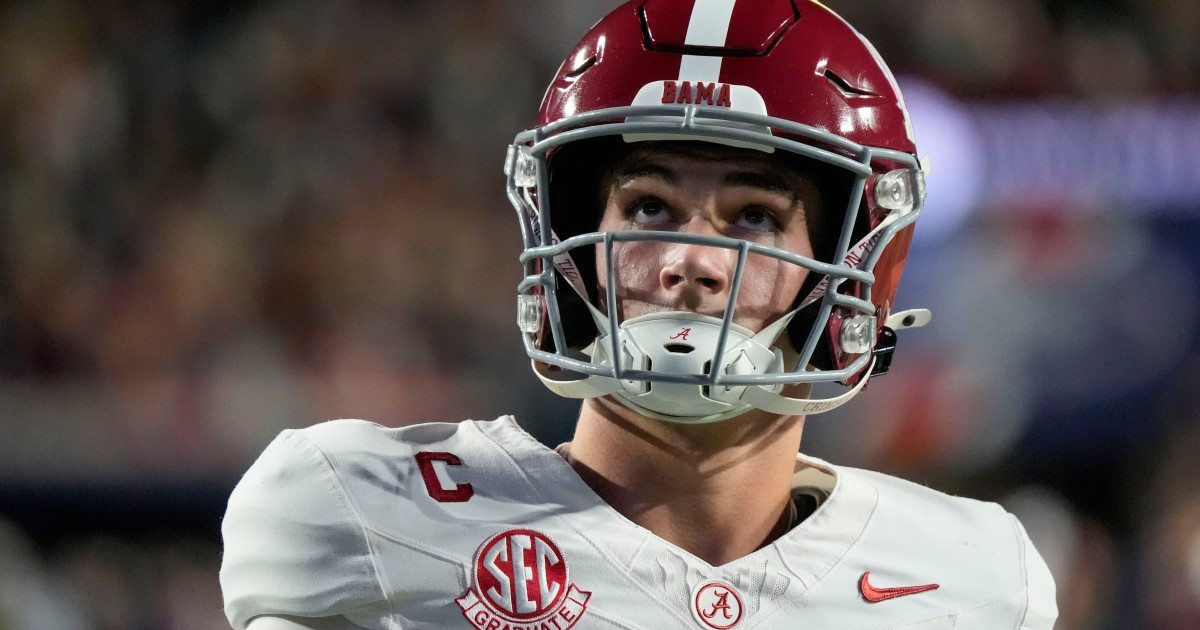 Alabama QB Ty Simpson Benched During Rose Bowl - Athlon Sports
