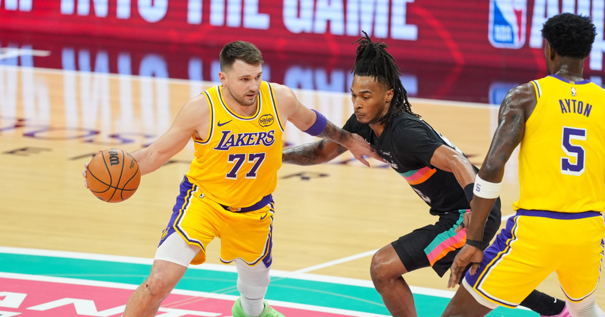 Luka Doncic Places Blame For Lakers Loss to Spurs - Athlon Sports