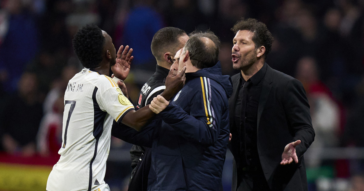 What Did Diego Simeone Say to Vinicius Jr? Full Controversy In Atletico ...