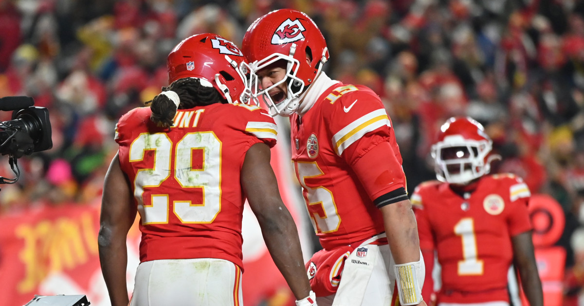 Chiefs Make RB Decision Two Days After NFL Season - Athlon Sports