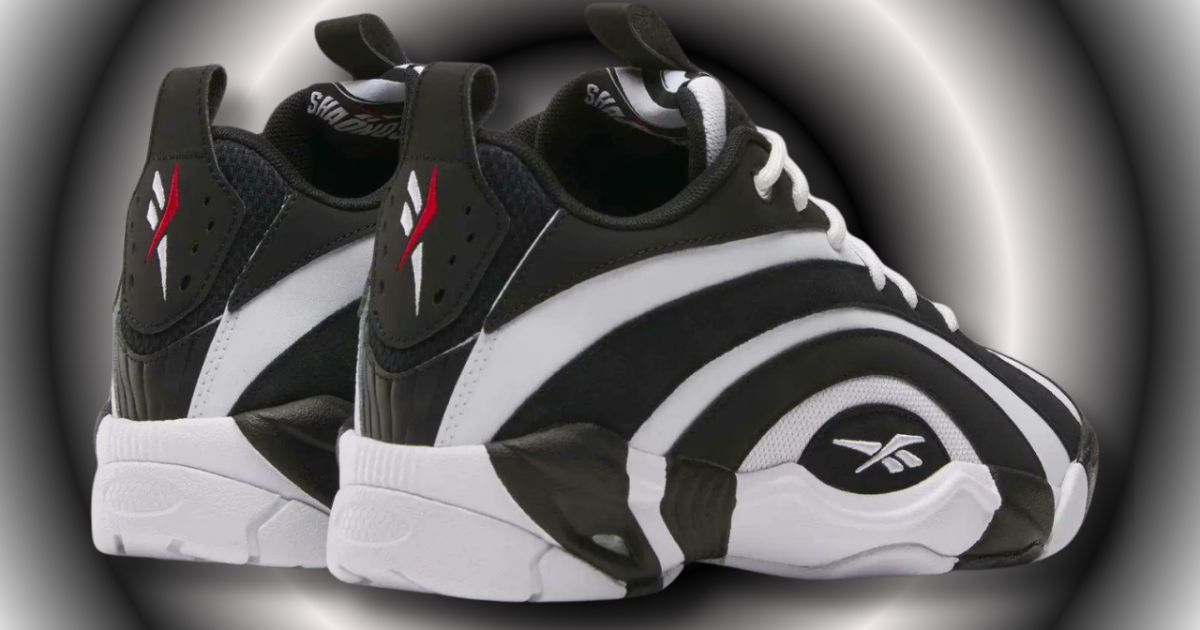 Reebok Shaqnosis Low 'White/Black/Vector Red': Release Date & Where to ...