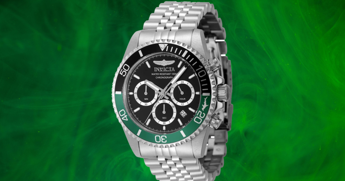 Invicta’s Classic Chronograph Dive Watch Is 87% Off - Athlon Sports