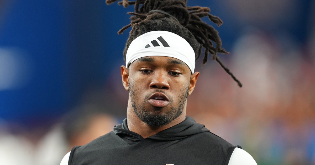 Miami RB Mark Fletcher Jr. Announces Career News Before Indiana Game ...