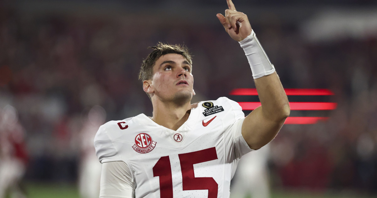 Alabama QB Ty Simpson Predicted to Replace 10-Time Pro Bowler - Athlon ...