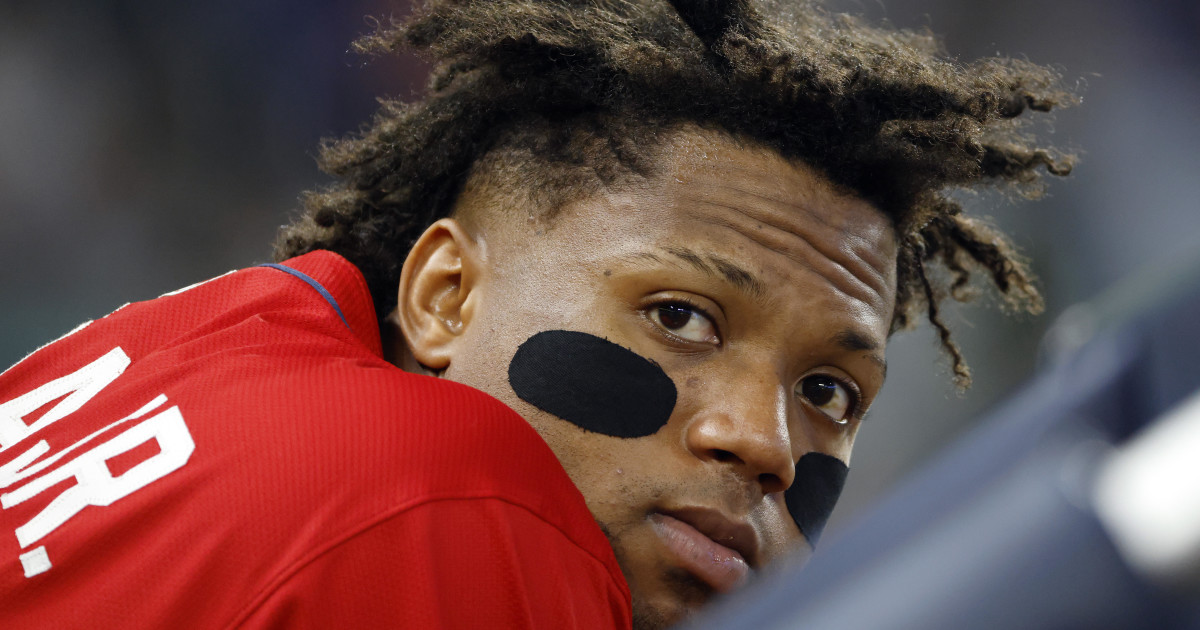 Braves' Ronald Acuna Jr. Sends Message to Ozzie Albies on Saturday ...