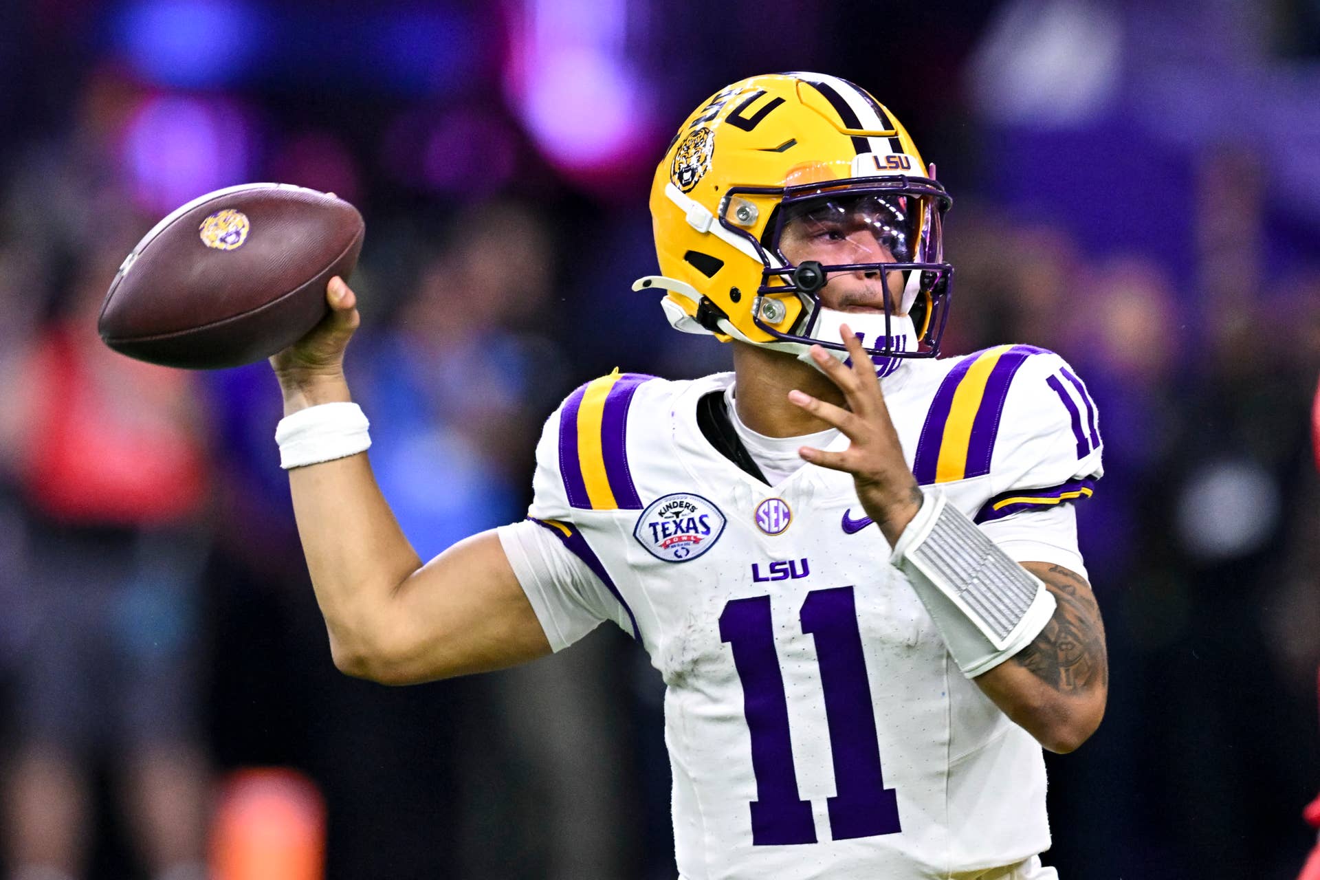 LSU Announces Change to Iconic College Football Uniforms - Athlon Sports