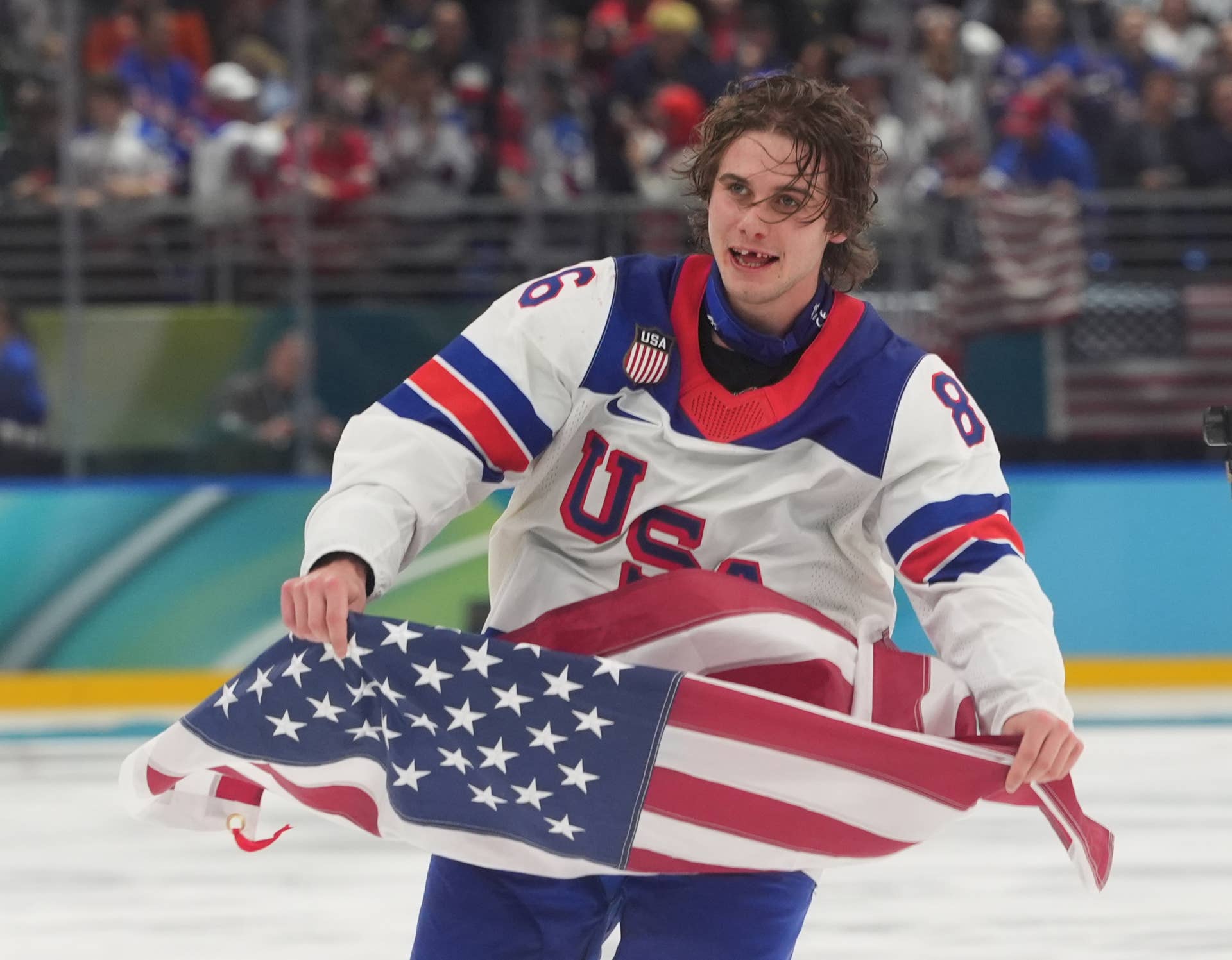 Jack Hughes Sends Message After Losing Teeth at Winter Olympics ...