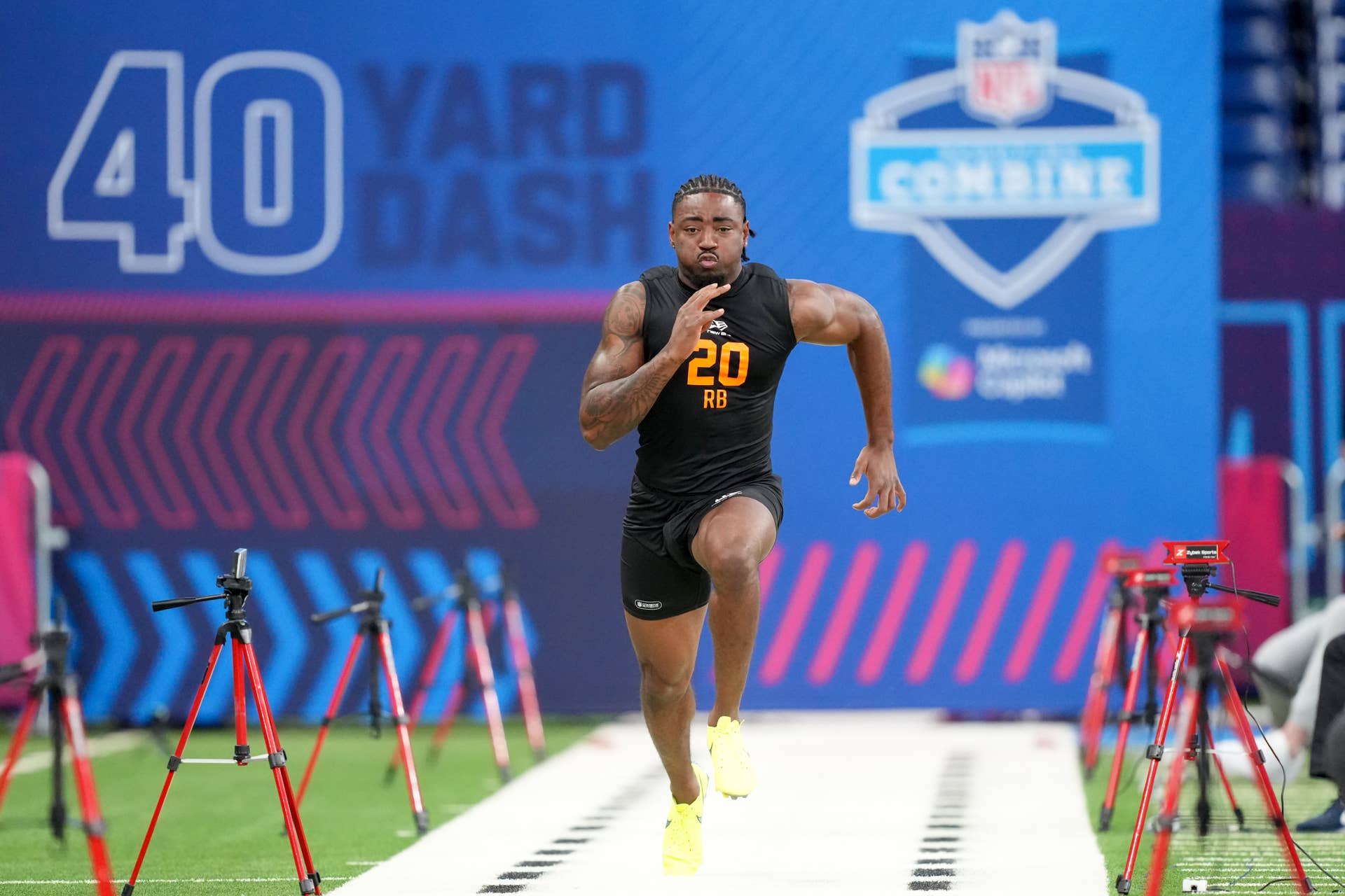 1,000-Yard RB Mike Washington Jr. in Tears After NFL Combine ...
