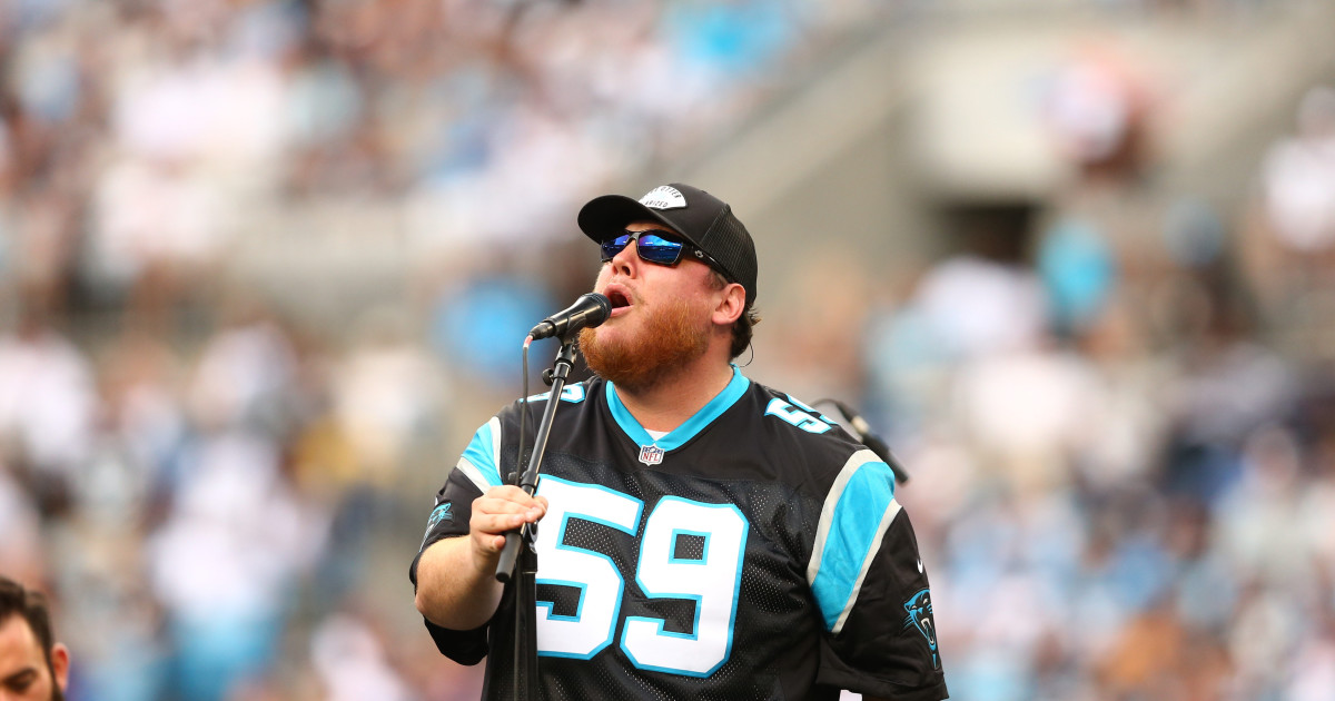 Panthers Superfan Luke Combs Makes History at Bonnaroo With Surprise ...