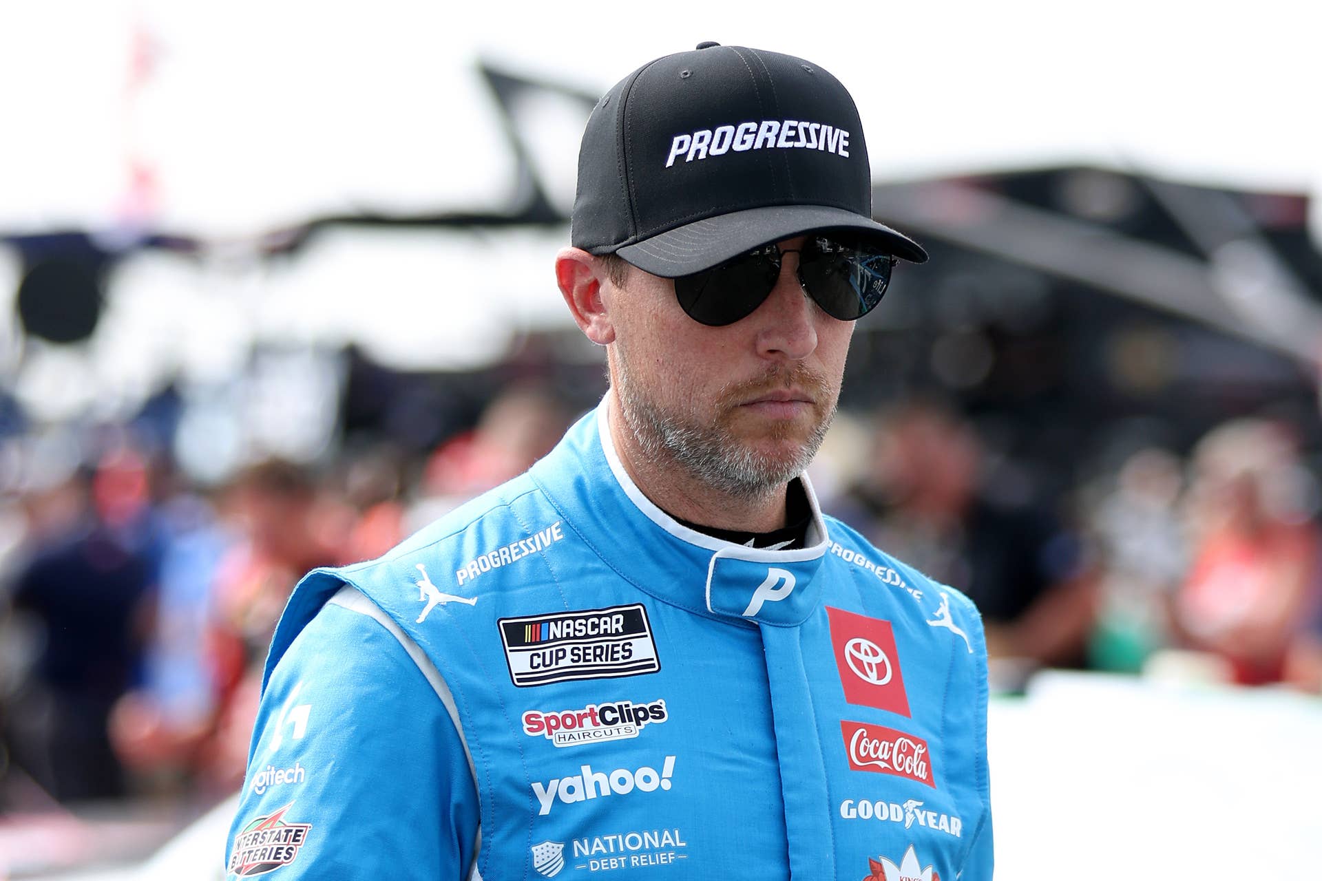 Denny Hamlin Pauses Interview to Deliver Somber Post-Race Tribute at ...