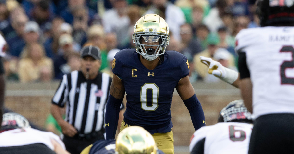 Notre Dame Safety Xavier Watts Earns First-Team All-America Honors From ...