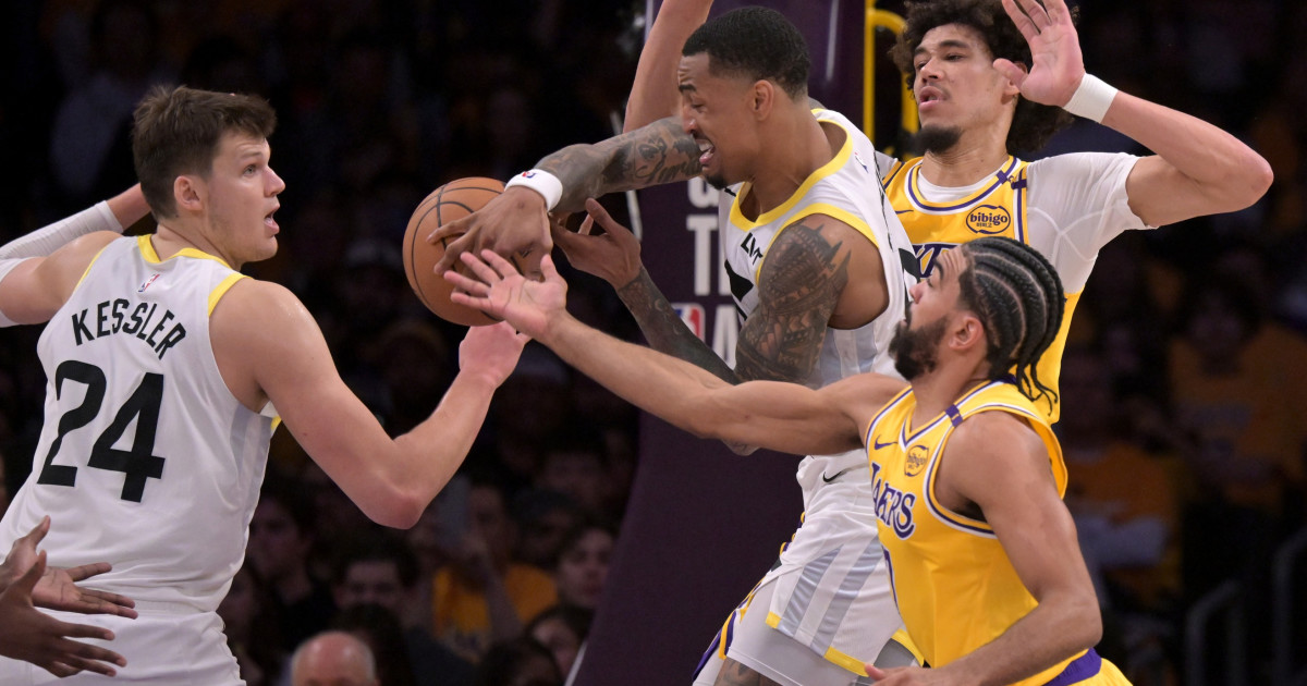 Lakers Emerge as Potential Suitor for Jazz Big Man - Athlon Sports