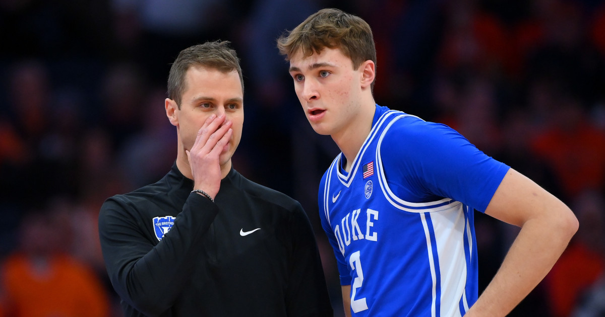 Duke's Jon Scheyer Sends Strong Message to Cooper Flagg After NBA Draft ...
